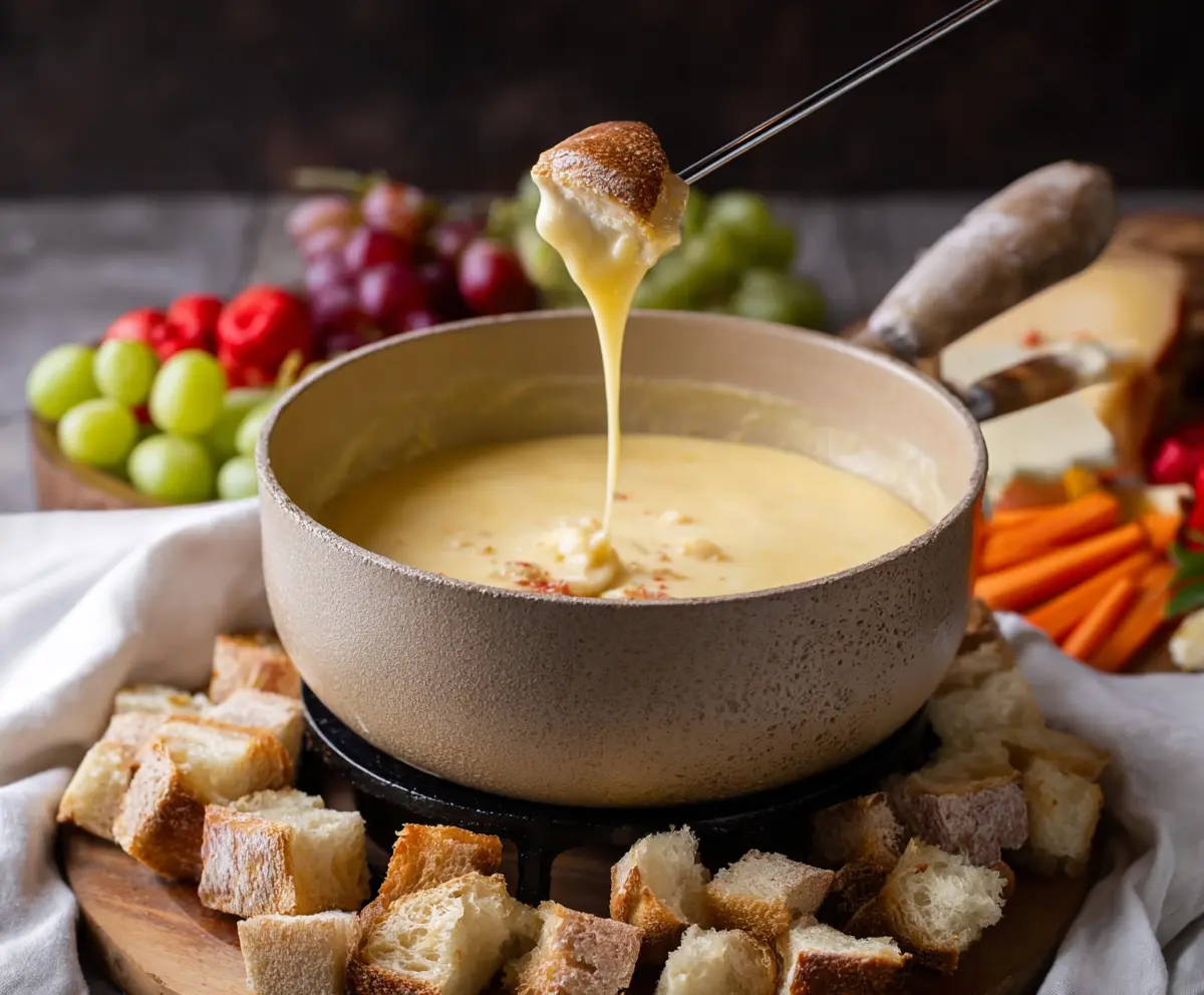 Cheese Fondue Recipe | Easy & Delicious