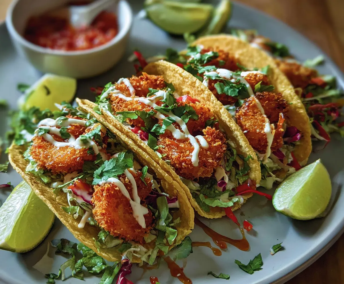 Crispy Coconut Shrimp Tacos Recipe | Easy & Delicious